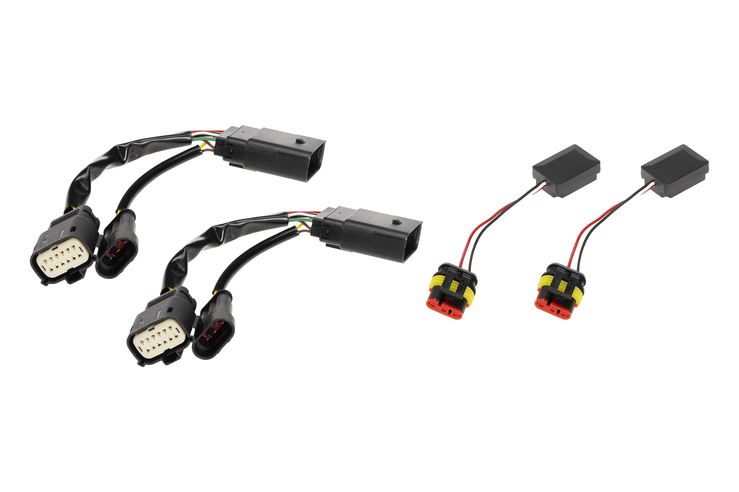 19-24 Ram 2500, 3500 XB LED Harness OE Projector LED Adapters (Set ...