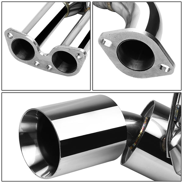 Catback Exhaust w/4.5 in. OD Muffler Tip - Bolt-on 03-07 Infiniti G35 ...