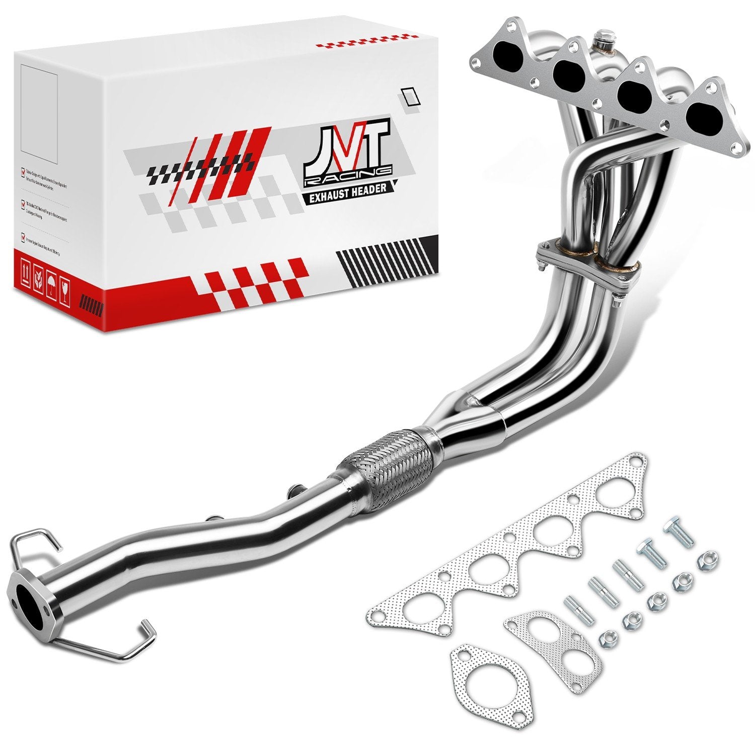 02-07 Mitsubishi Lancer 4 Cylinder 4-2-1 Tri-Y Exhaust Manifold Header ...