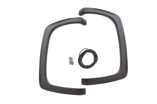 Elite Series Black Sport Style Smooth Finish Rear Fender Flares 99-07 ...