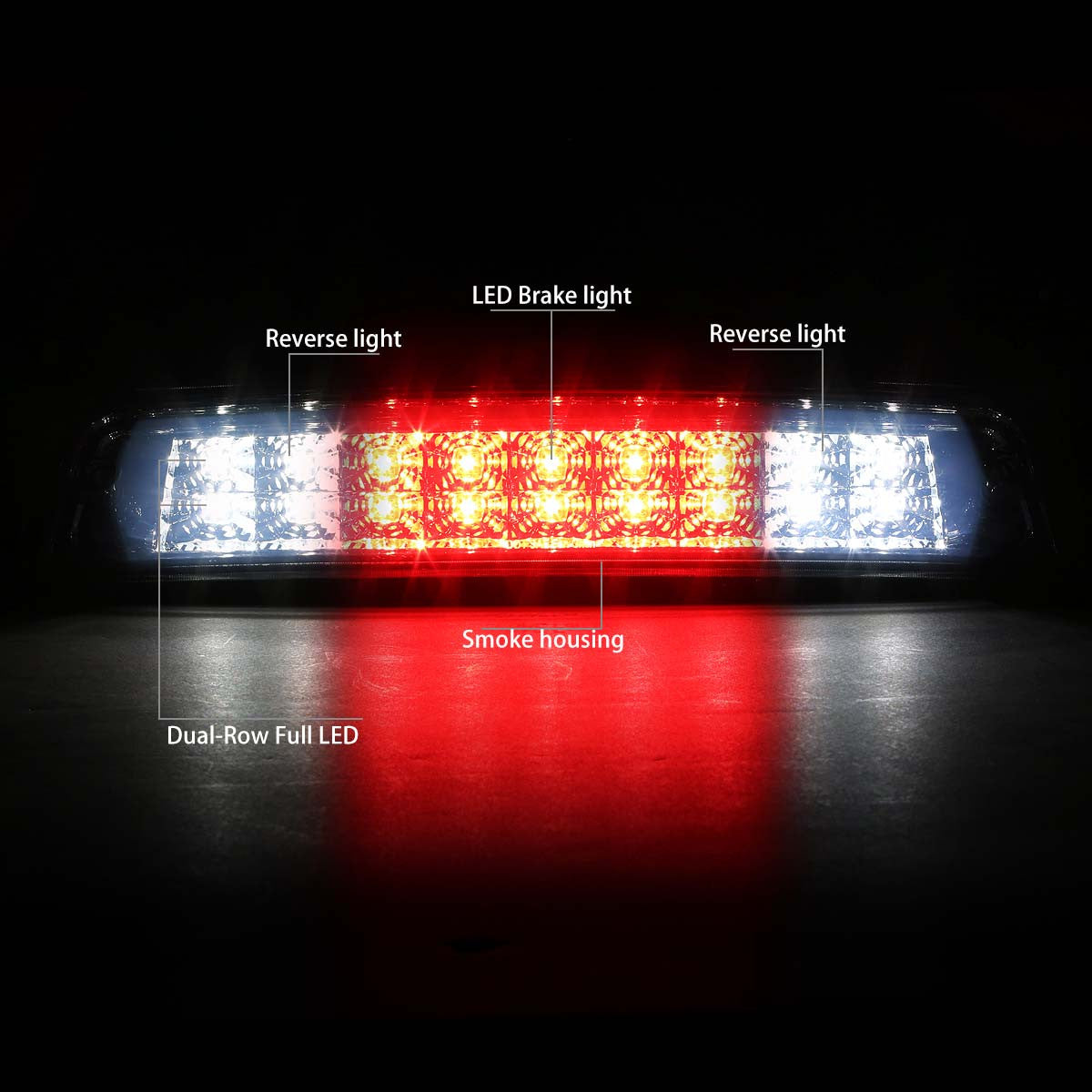 09-10 Dodge Ram 1500, 11-17 Ram 1500-3500 LED 3rd Brake Light – CA Auto ...
