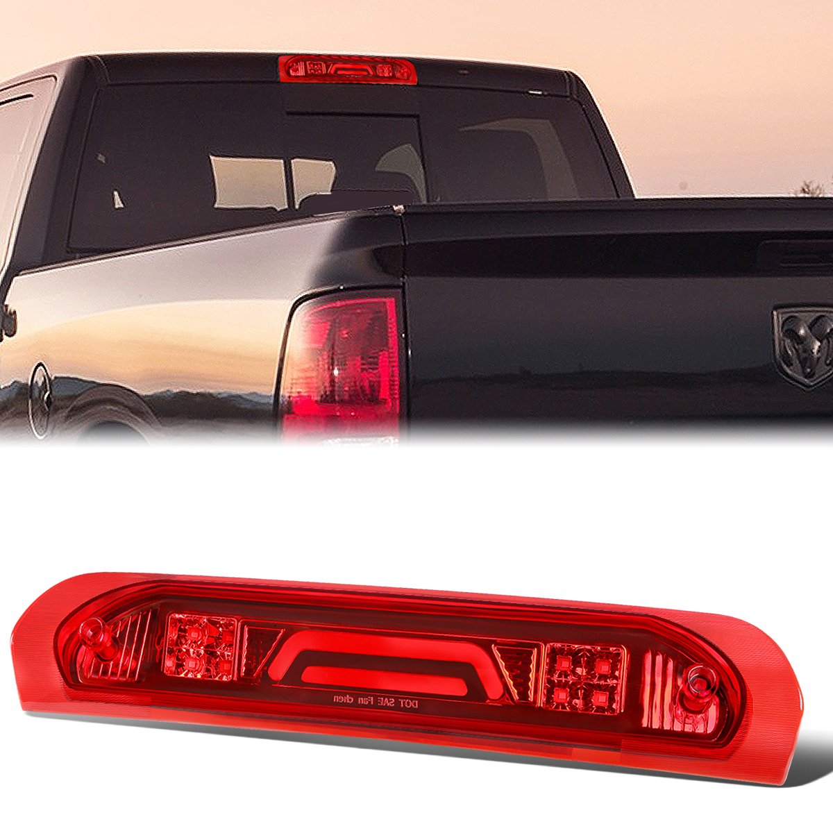 02-09 Dodge Ram 1500 2500 3500 LED 3rd Brake Light – CA Auto Parts