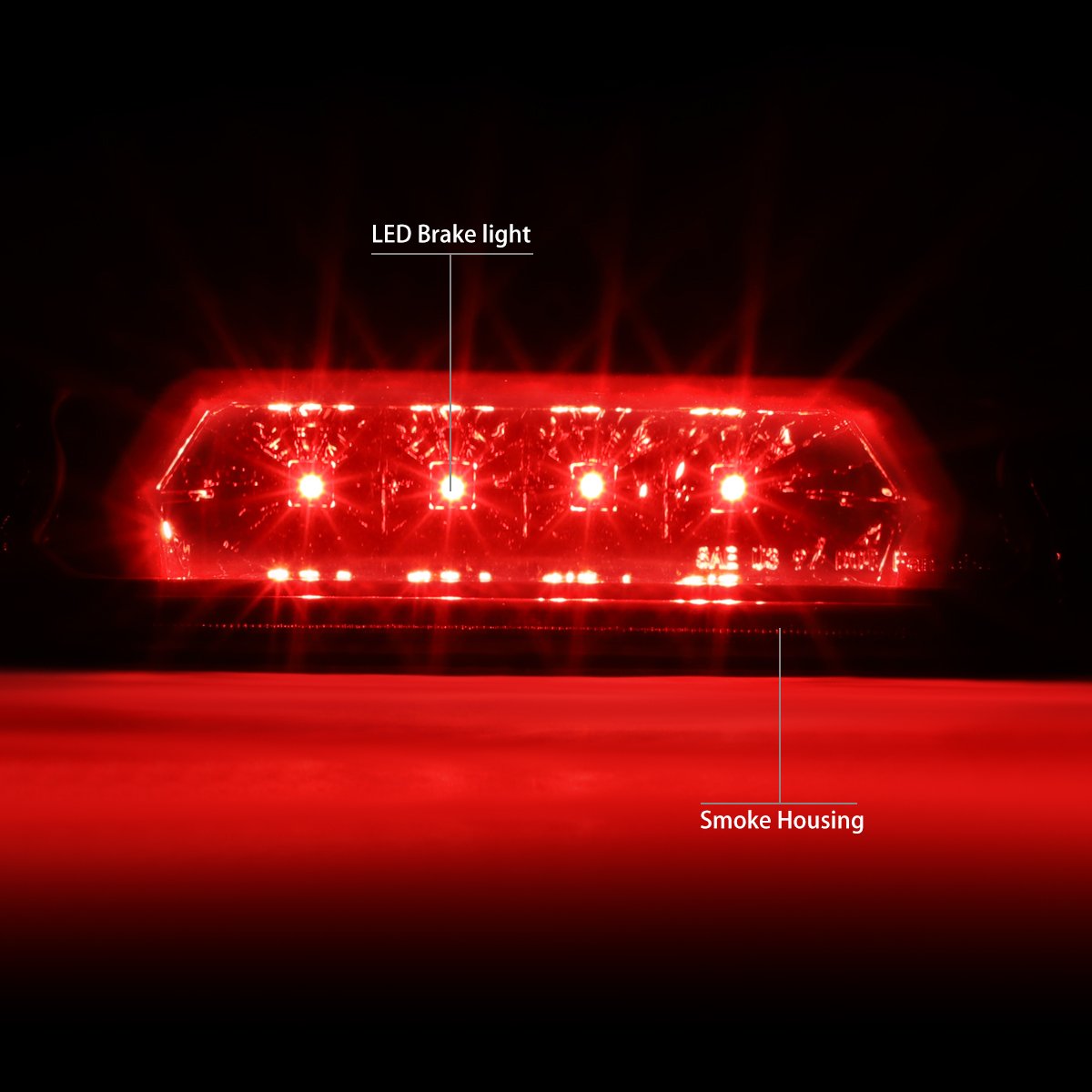 97-01 Jeep Cherokee LED 3rd Brake Light – CA Auto Parts