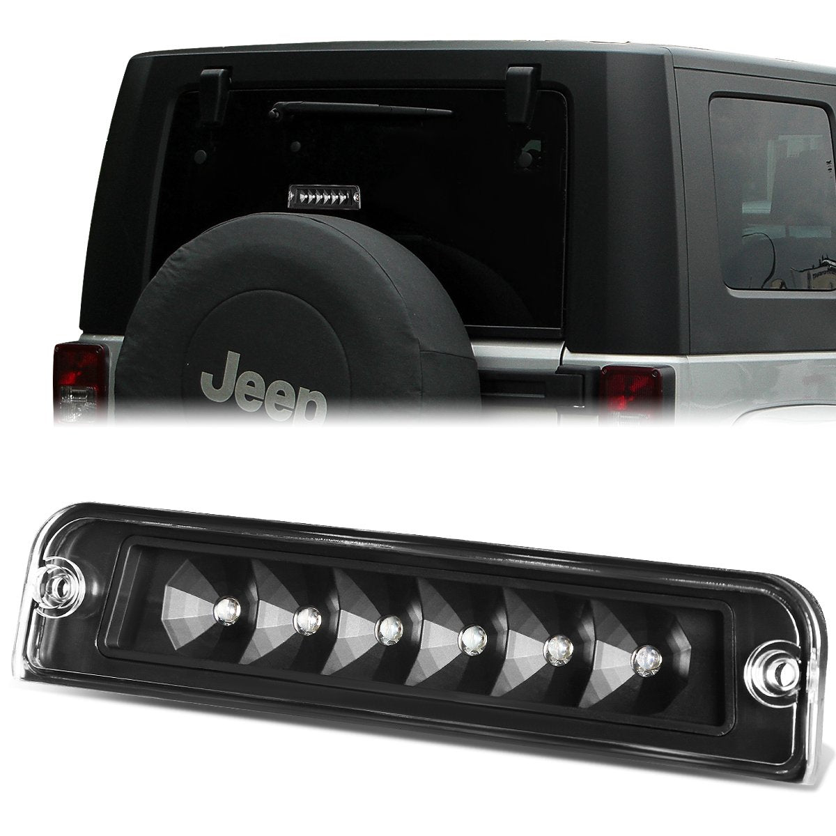 97-06 Jeep Wrangler TJ LED 3rd Brake Light – CA Auto Parts