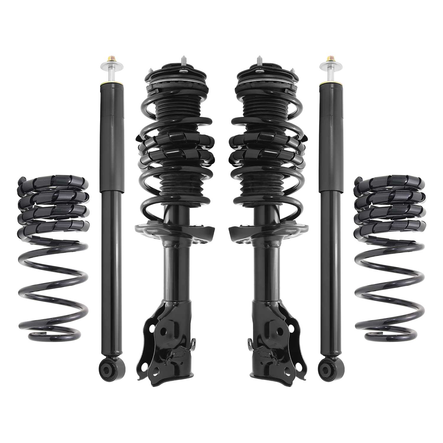 Unity Automotive Front & Rear Lowering Complete Strut Assembly Kit ...