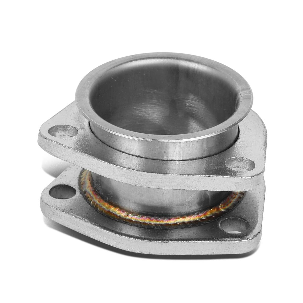 2.25 in. Inlet 2 in. Length 3-Bolts Catback / Test Pipe Adapter - Stai ...