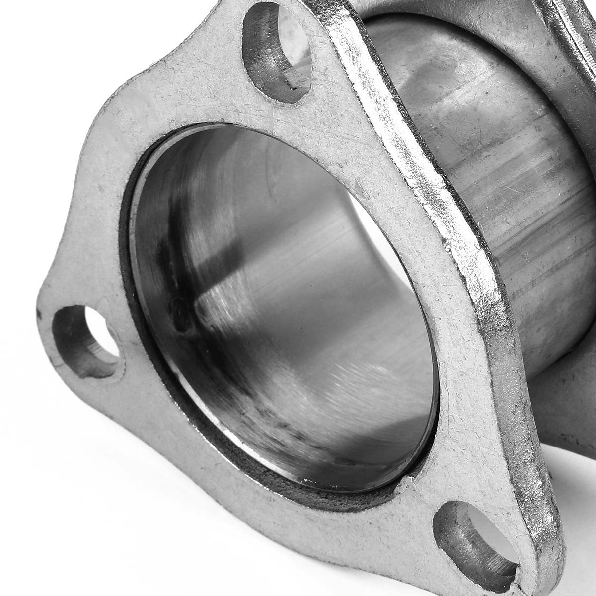 2.25 in. Inlet 2 in. Length 3-Bolts Catback / Test Pipe Adapter - Stai ...