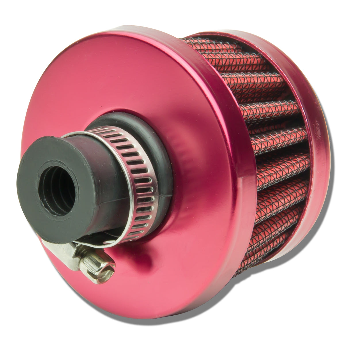 Universal 9mm Inlet Crankcase Vent Valve Breather Air Filter w/Clamp ...