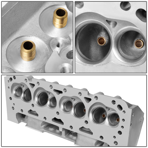 Chevy Small Block SBC 350 200CC 68CC Cylinder Head - Aluminum - CA Auto ...