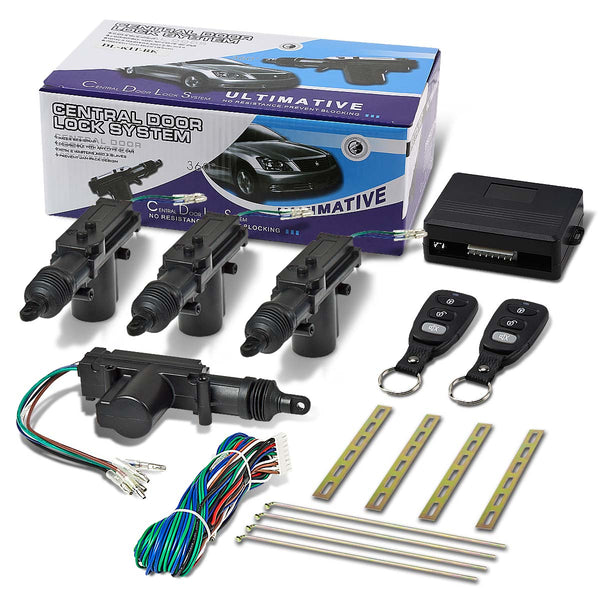 Universal Car Keyless Entry Power Door Lock Remote Control Conversion ...