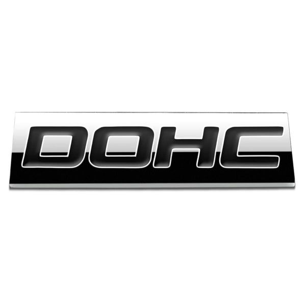Tape-on Emblem Badge Decal - DOHC - Aluminum Alloy - CA Auto Parts