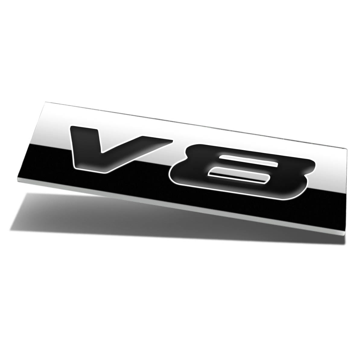 V8 Tape-on Emblem Badge DecalUniversal – CA Auto Parts