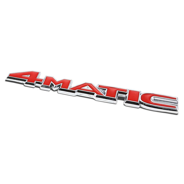 4 MATIC Tape-on Emblem Badge DecalUniversal - CA Auto Parts