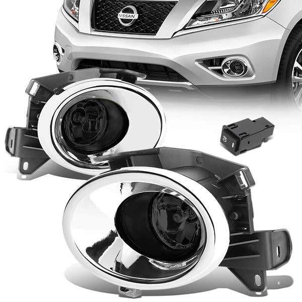 13-16 Nissan Pathfinder Fog Lights w/Switch + Wiring Harness – CA Auto ...