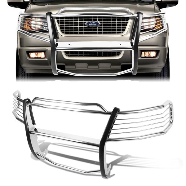 03-06 Ford Expedition Brush Grille Guard - Stainless Steel – CA Auto Parts