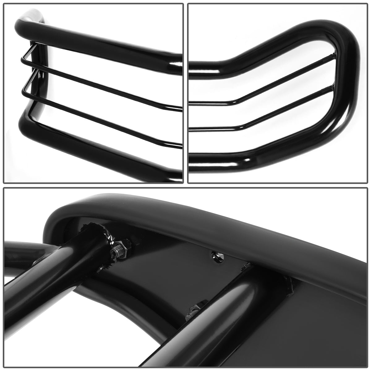 96-00 Toyota RAV4 Brush Grille Guard - Steel - Black – CA Auto Parts