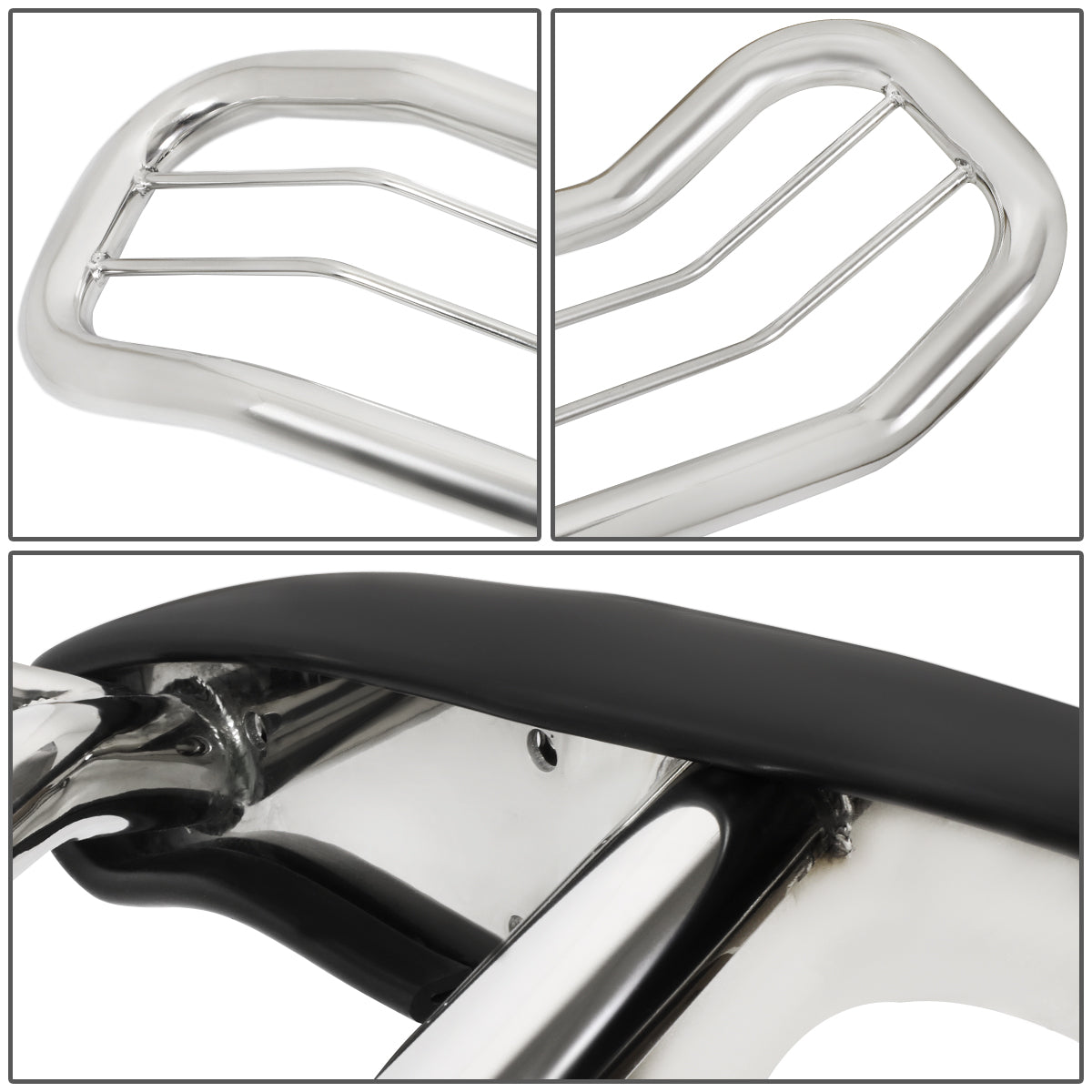 96-00 Toyota RAV4 Brush Grille Guard - Stainless Steel – CA Auto Parts