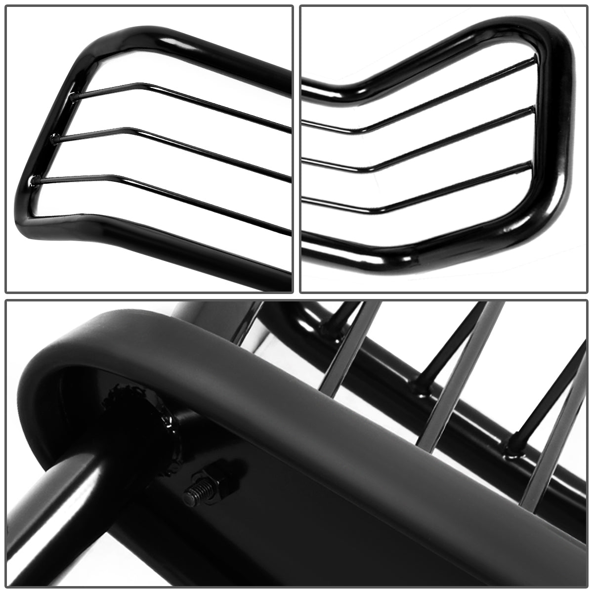 01-05 Toyota RAV4 Brush Grille Guard - Steel - Black – CA Auto Parts