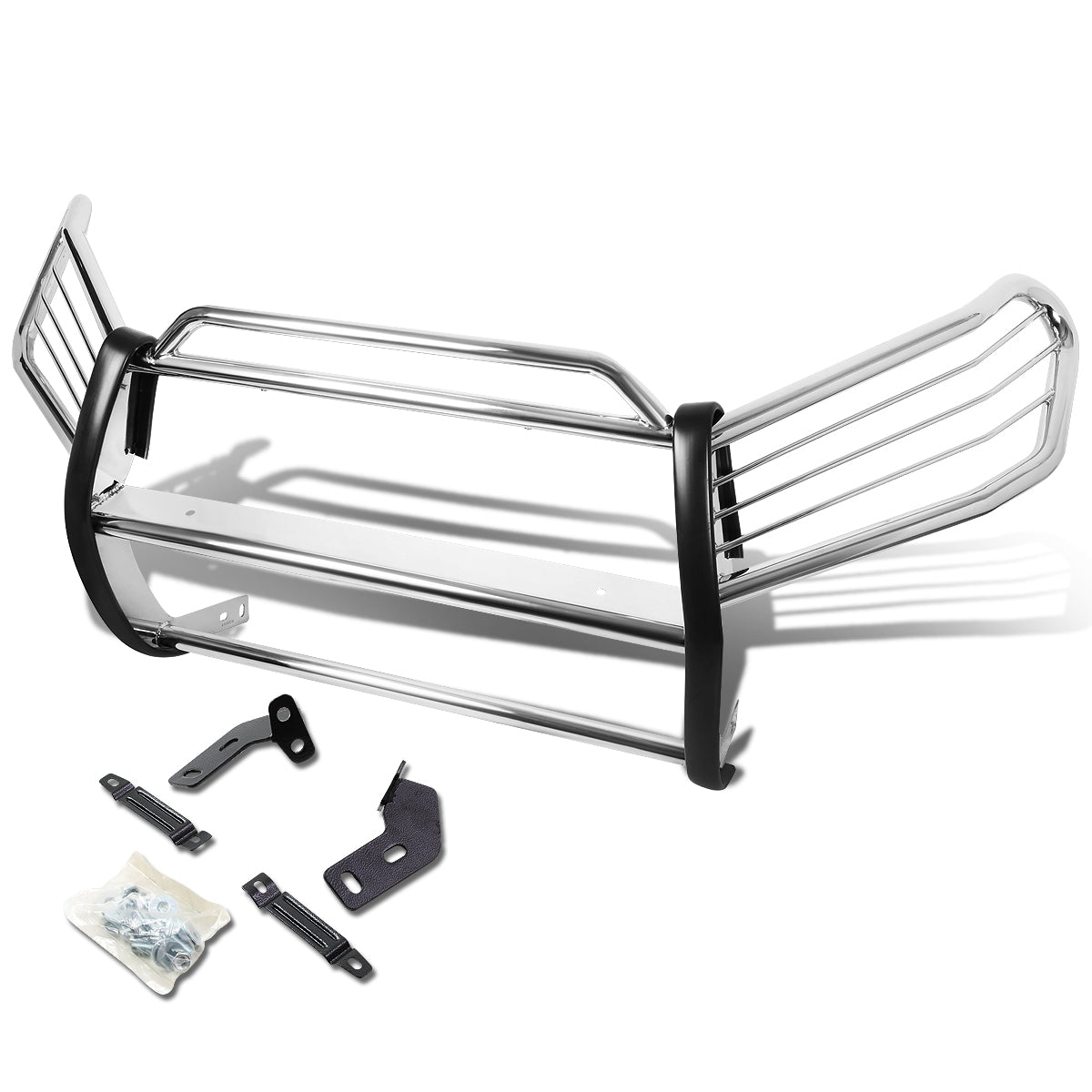 06-12 Toyota RAV4 Brush Grille Guard - Stainless Steel – CA Auto Parts