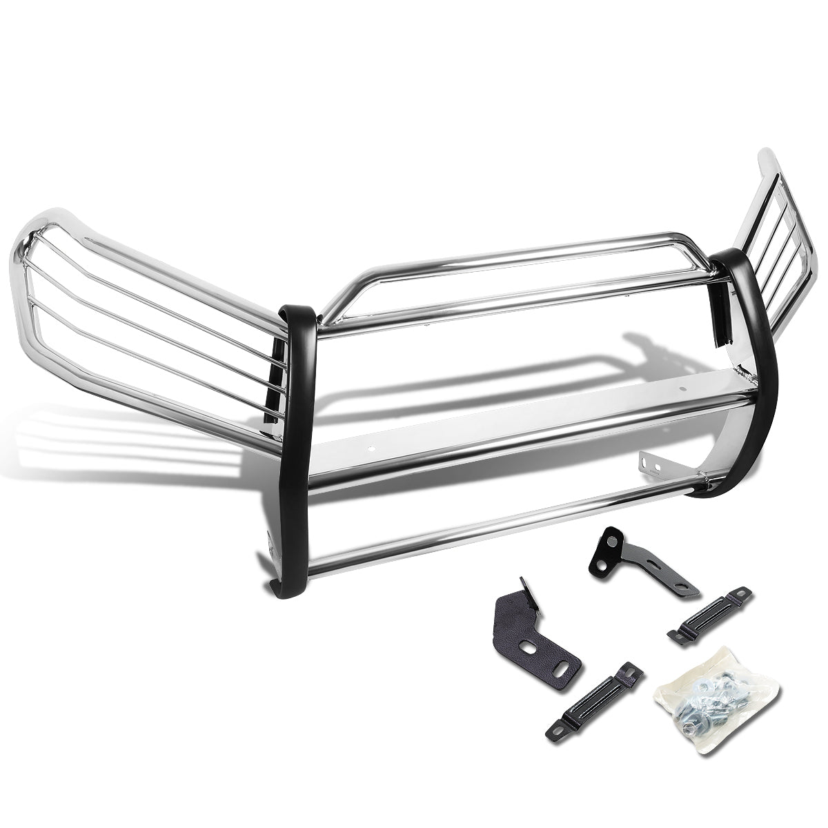 06-12 Toyota RAV4 Brush Grille Guard - Stainless Steel – CA Auto Parts