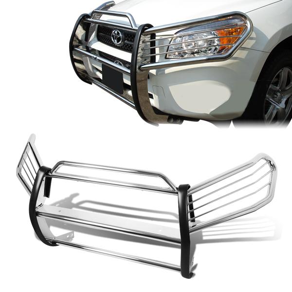 06-12 Toyota RAV4 Brush Grille Guard - Stainless Steel – CA Auto Parts