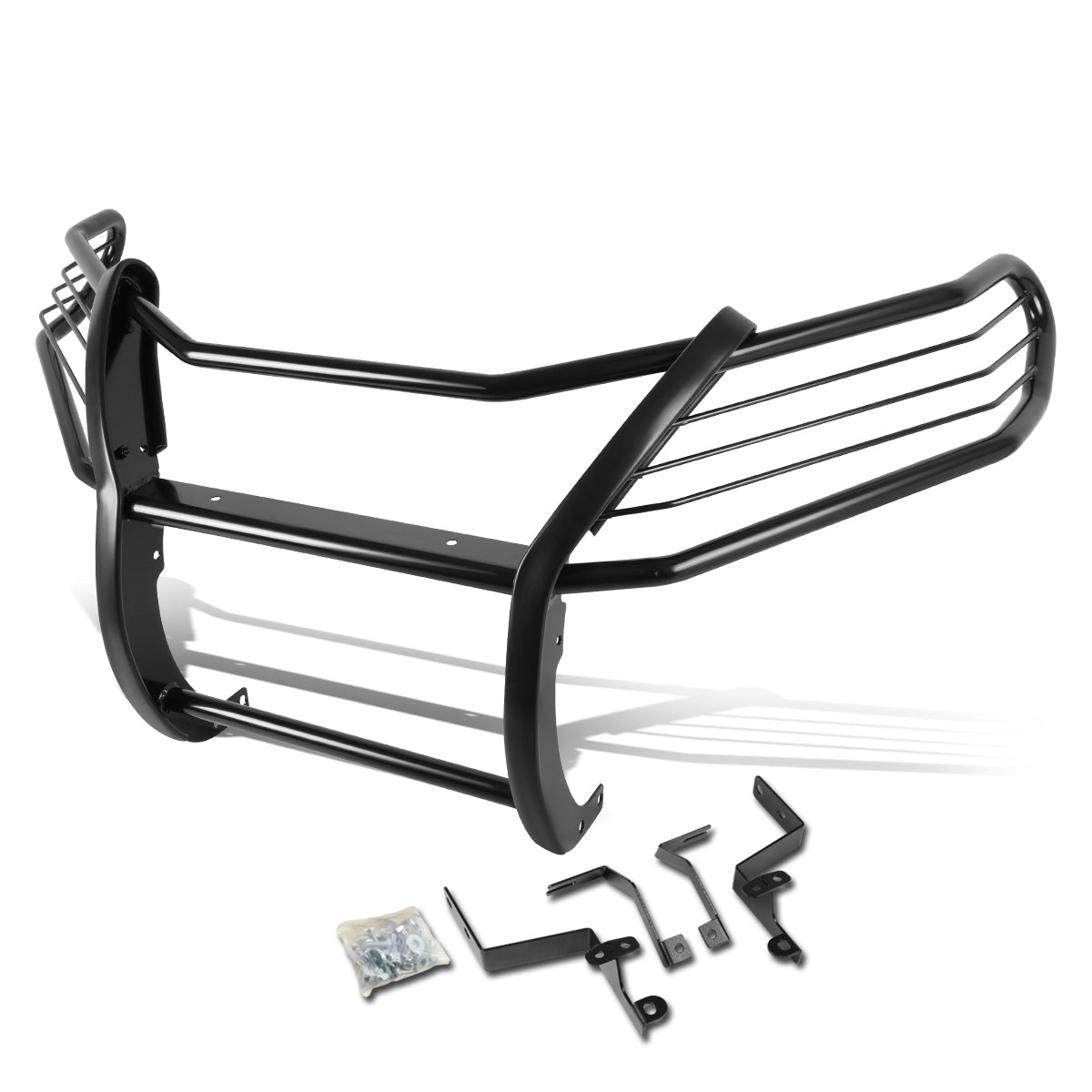 13-17 Toyota RAV4 Brush Grille Guard - Steel - Black – CA Auto Parts