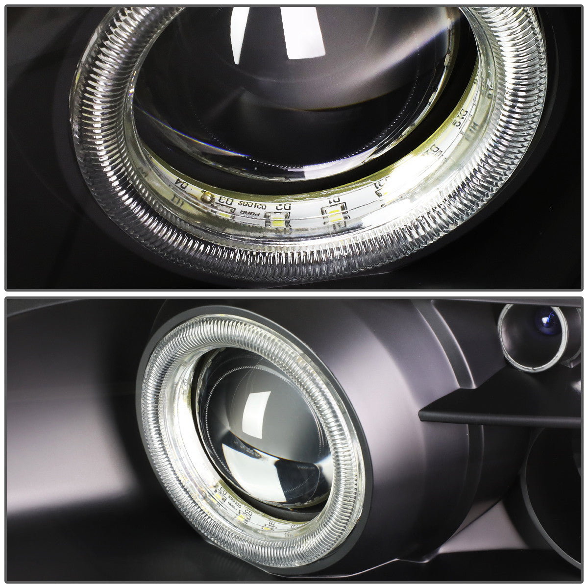 92-00 Lexus SC300 SC400 LED DRL Halo Projector Headlights – CA Auto Parts