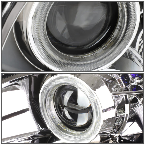 92-00 Lexus SC300 SC400 LED DRL Halo Projector Headlights - CA Auto Parts