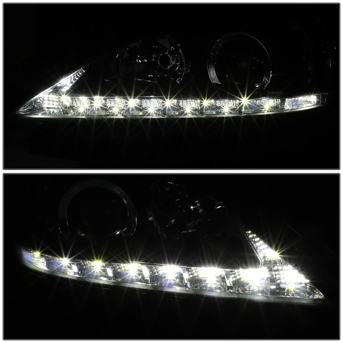 07-12 Lexus ES350 LED DRL Projector Headlights – CA Auto Parts