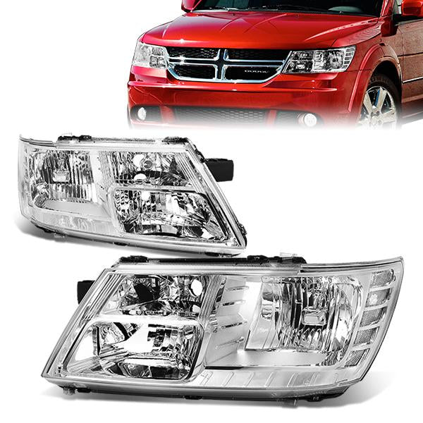 09-19 Dodge Journey Factory Style Headlights - CA Auto Parts