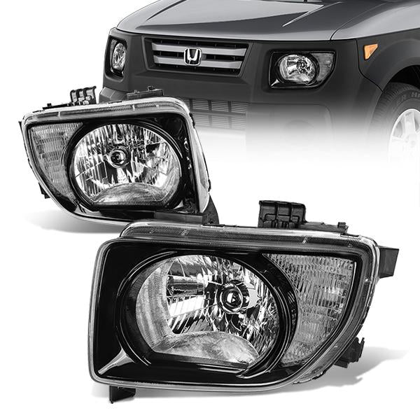 Factory Style Headlights03-08 Honda Element - CA Auto Parts