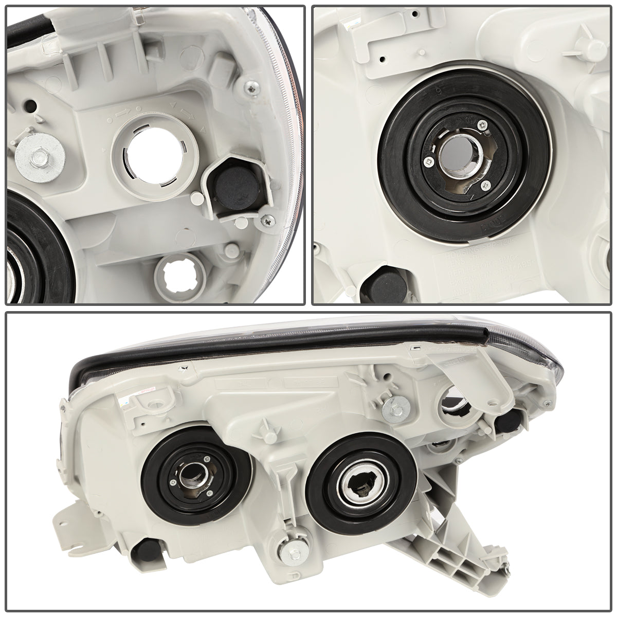 06-09 Toyota 4Runner Factory Style Projector Headlights – CA Auto Parts