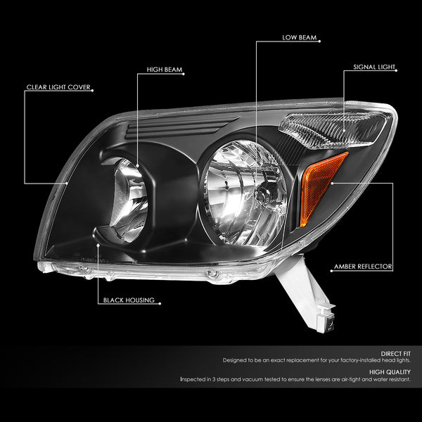 Factory Style Headlights 03-05 Toyota 4Runner - CA Auto Parts