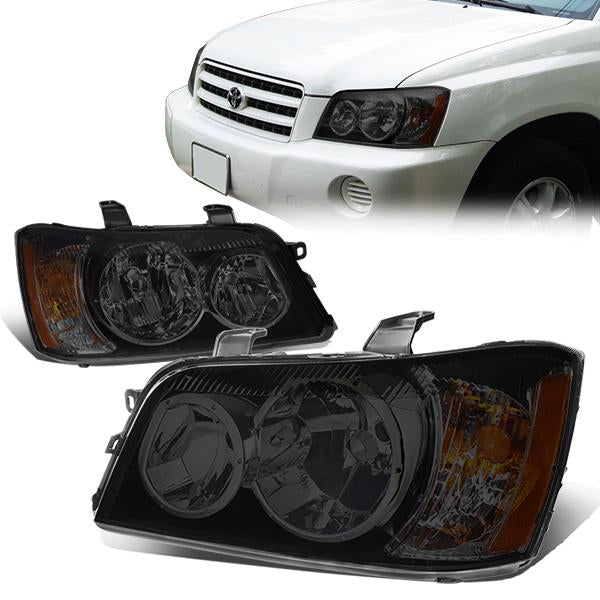 01-03 Toyota Highlander Factory Style Headlights – CA Auto Parts