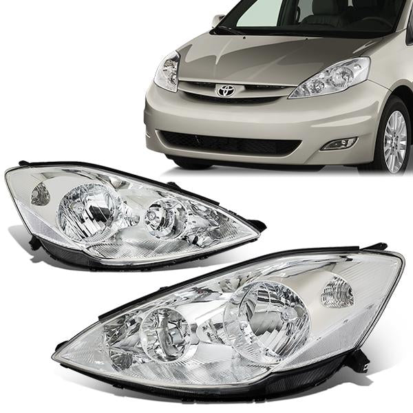 06-10 Toyota Sienna Factory Style Headlights - CA Auto Parts