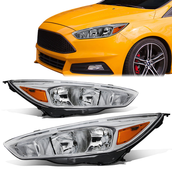 Factory Style Headlights 15-18 Ford Focus - CA Auto Parts