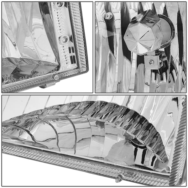 Factory Style Headlights 93-97 Ford Ranger - CA Auto Parts