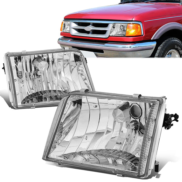 Factory Style Headlights 93-97 Ford Ranger - CA Auto Parts
