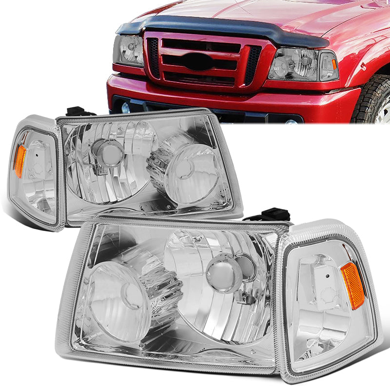 01-11 Ford Ranger Factory Style Headlights – CA Auto Parts