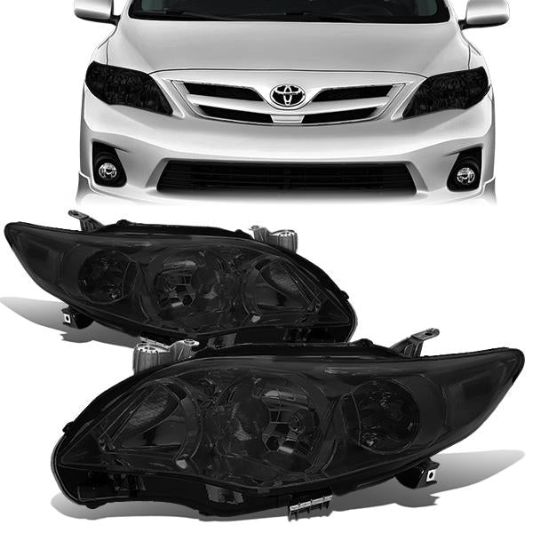 11-13 Toyota Corolla Sedan Factory Style Headlights – CA Auto Parts