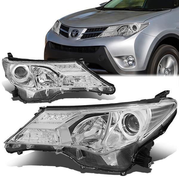 13-15 Toyota RAV4 Factory Style Projector Headlights – CA Auto Parts