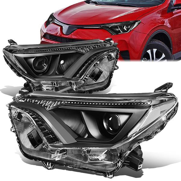16-18 Toyota RAV4 Factory Style Projector Headlights – CA Auto Parts