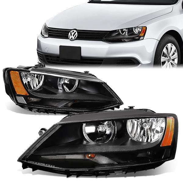 11-17 Volkswagen Jetta Sedan Factory Style Headlights – CA Auto Parts