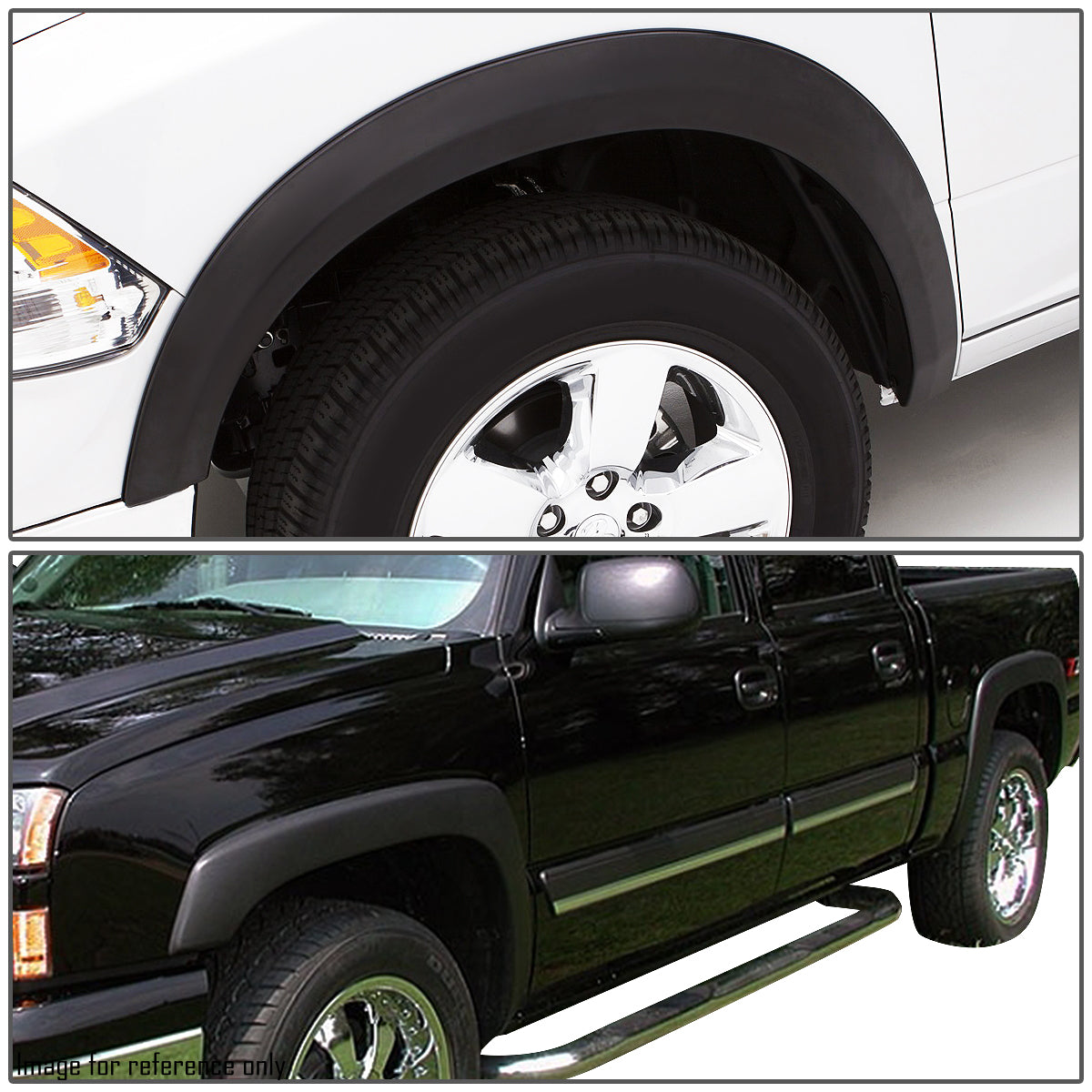 Factory Style Fleetside Fender Flares99-07 Chevy Silverado GMC Sierra ...