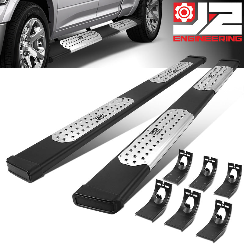 J2 Engineering 6.5 in. Flat Step Running Boards 11-22 Ram 1500 2500 ...