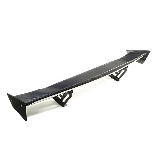 GT Style Carbon Fiber Rear Spoiler w/BracketsUniversal – CA Auto Parts