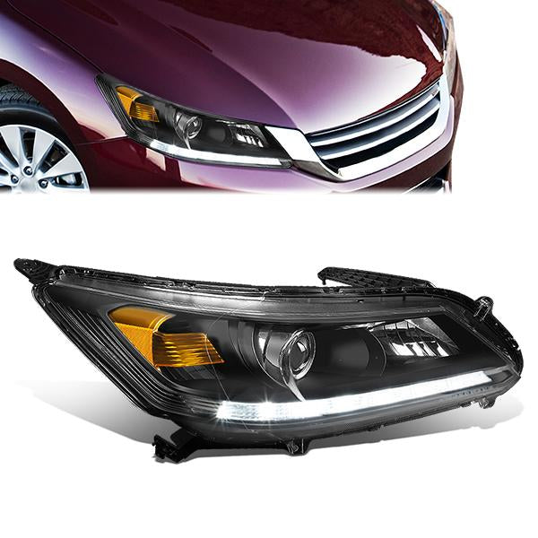 13-15 Honda Accord LED DRL Projector Headlight (Right) - CA Auto Parts
