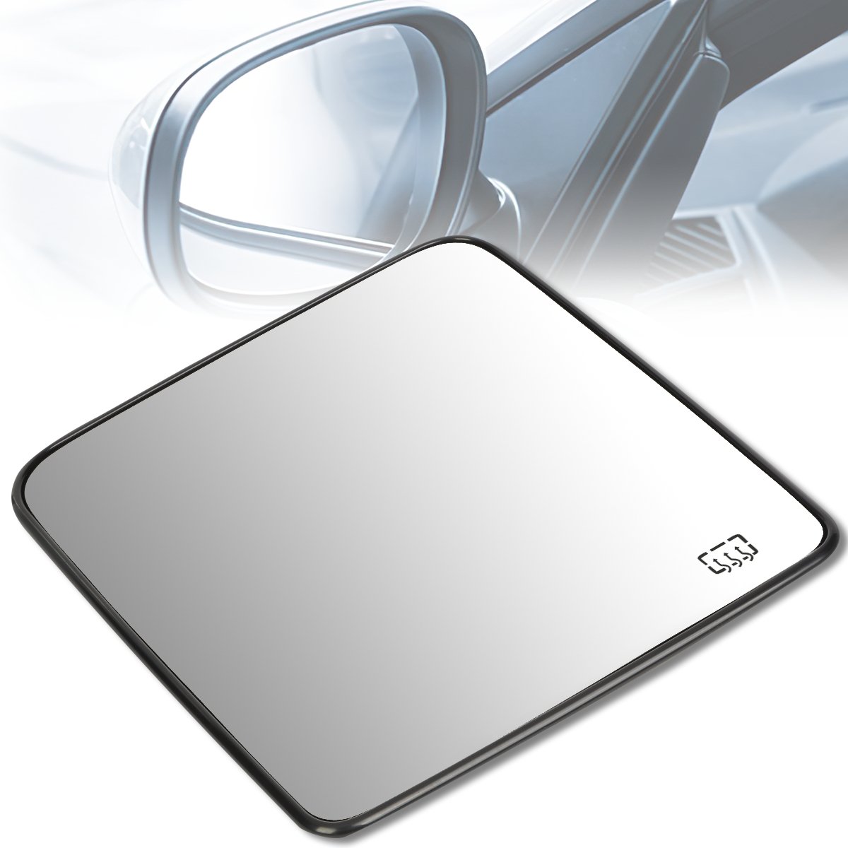 Factory Replacement Convex Mirror Glass (Left) 11-17 Jeep Wrangler – CA ...