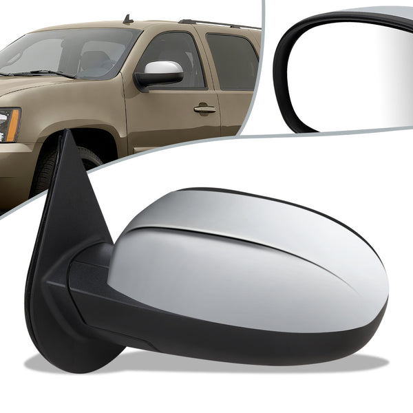 Chrome Powered Heated Side View Mirror (Left) 07-14 Chevy Suburban 150 ...