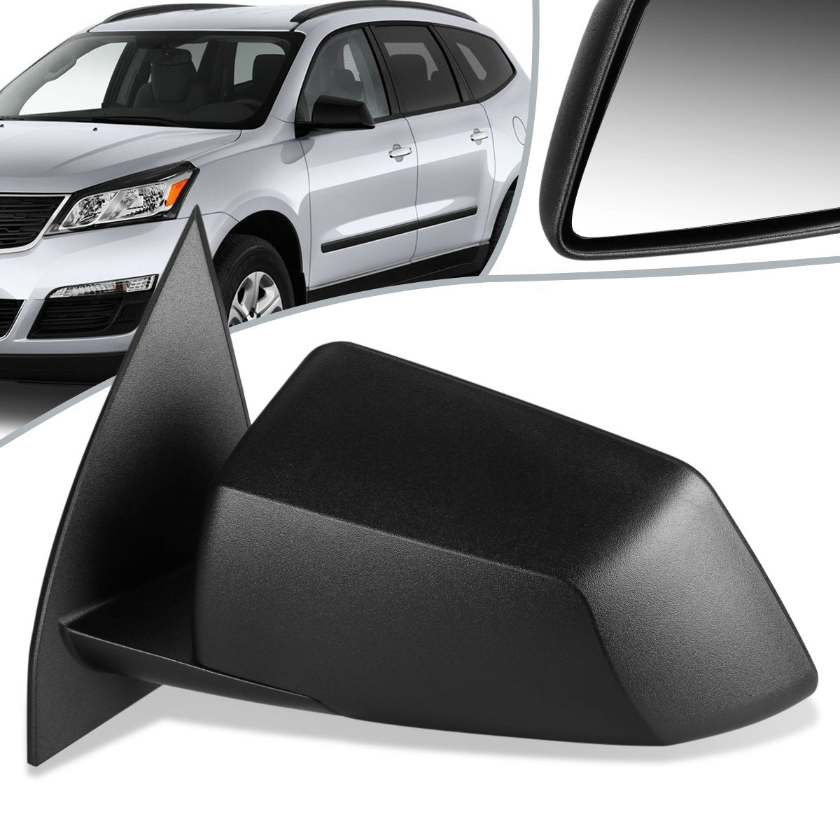 Powered Side View Mirror (Left) 09-16 Chevy Traverse, GMC Acadia – CA ...